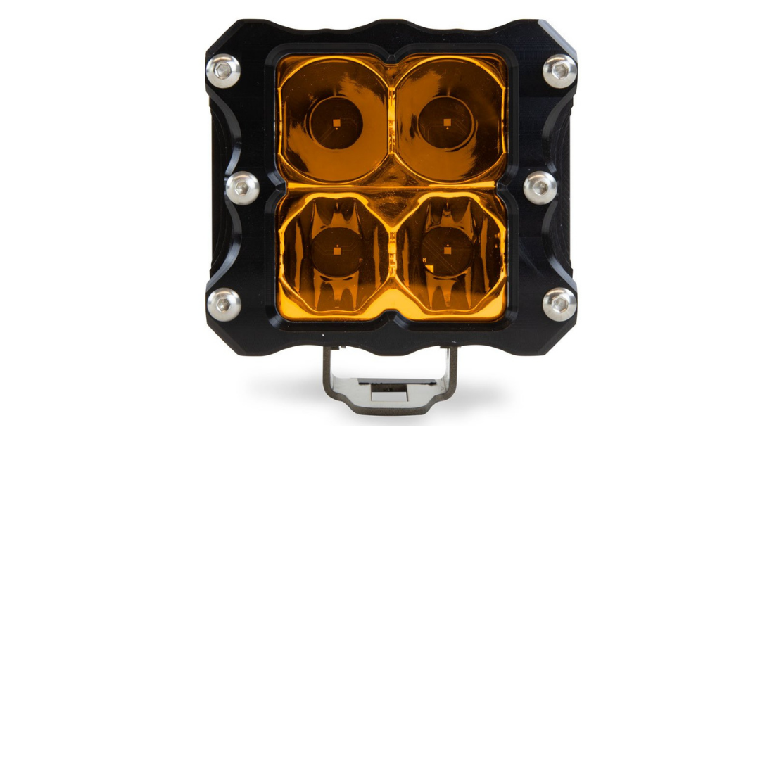 Quattro Amber LED Light Pod | Heretic Studio – No-Lo Designs